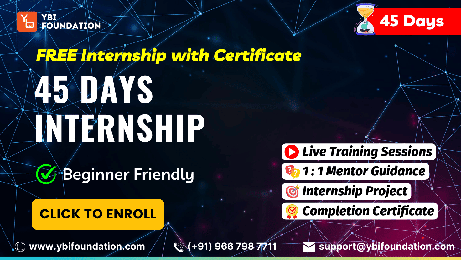 6 Weeks Internship Open: Learn Ai, Data Science, Machine Learning ...